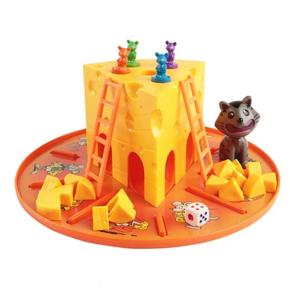 Детская настольная игра "Кот и мышь"