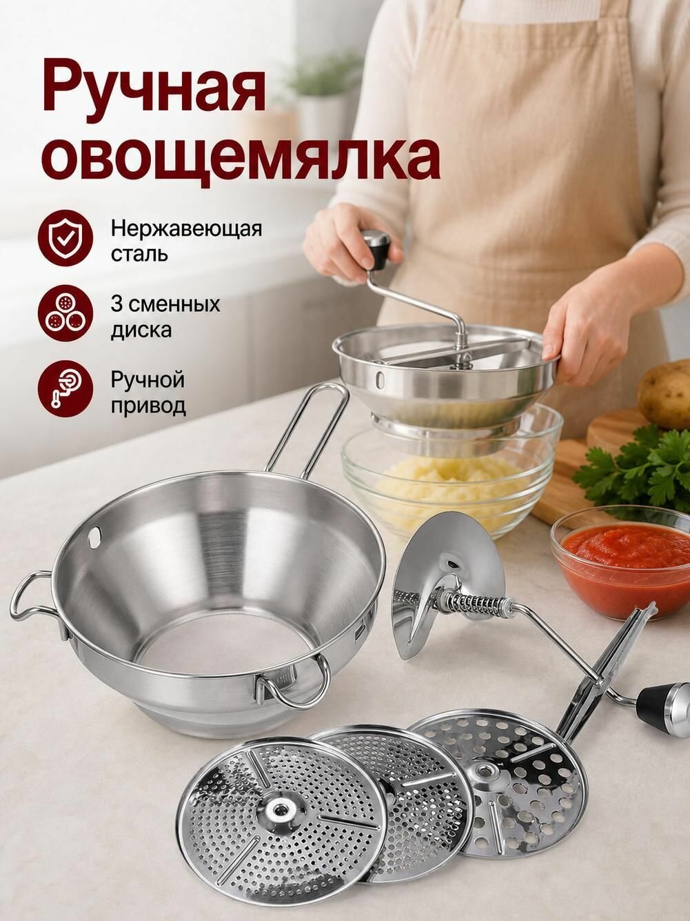 Толкушка для картофеля