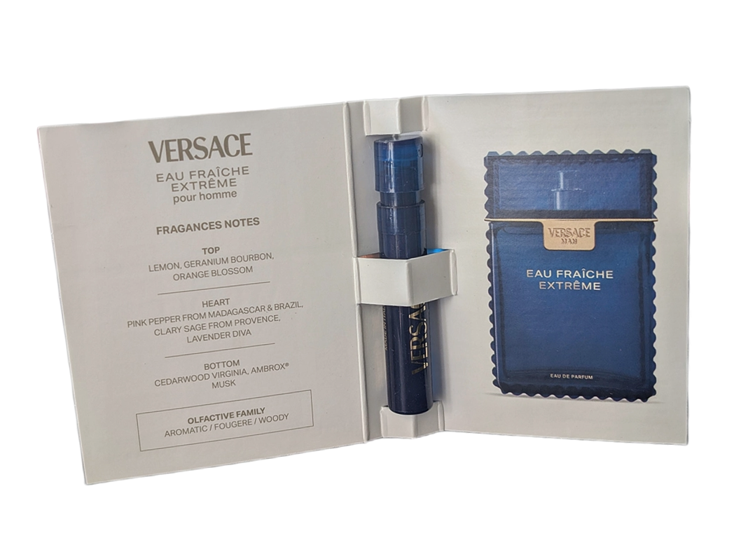 Versace Versace Man Eau Fraiche Extreme парфюмерная вода мужская 1 мл - миниатюра Версаче Мен Фреш Экстрим