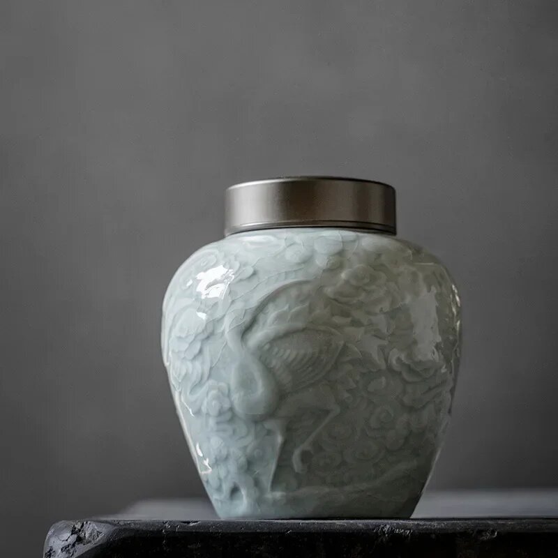 Керамический органайзер для чая Celadon Dragon 1000 мл