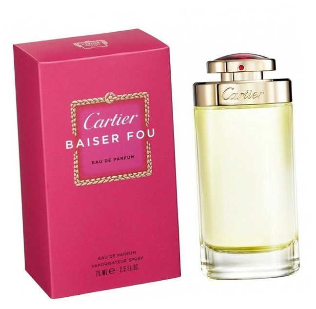 Парфюмерная вода Cartier Baiser Fou женская 75 мл - Картье Байсер Фо