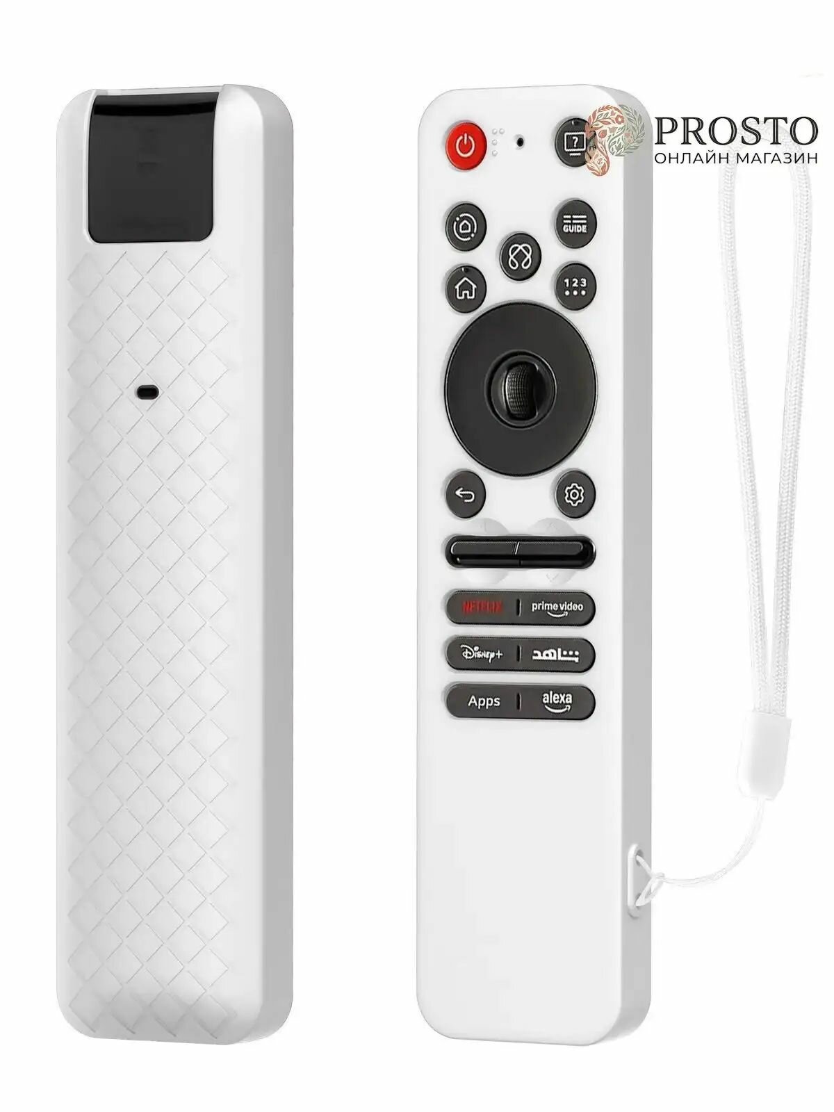 Силиконовый чехол для пульта LG MR25GA Magic ночное свечение