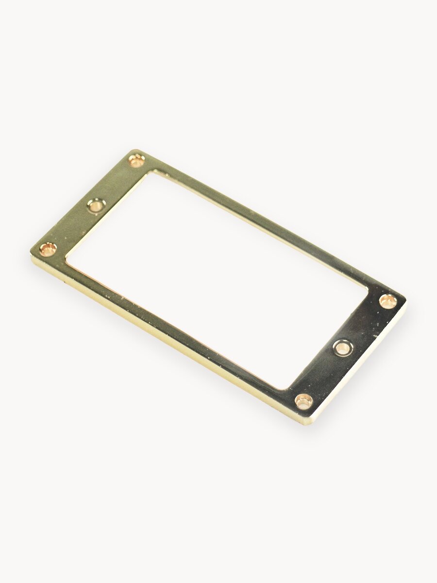 Рамка для хамбакера металлическая, плоская Musiclily MX0644, золото