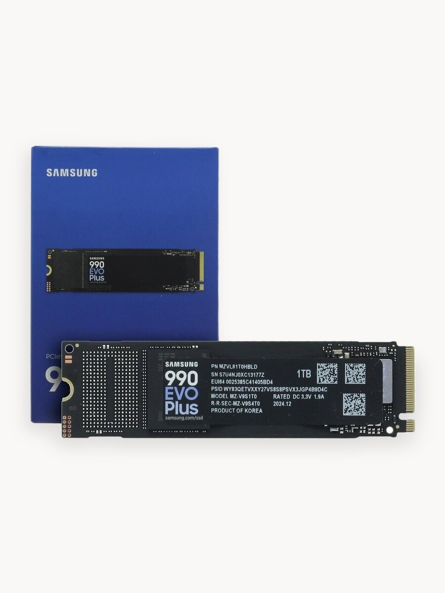 Samsung 990 EVO Plus 1 Тб MZ-V9S1T0BW