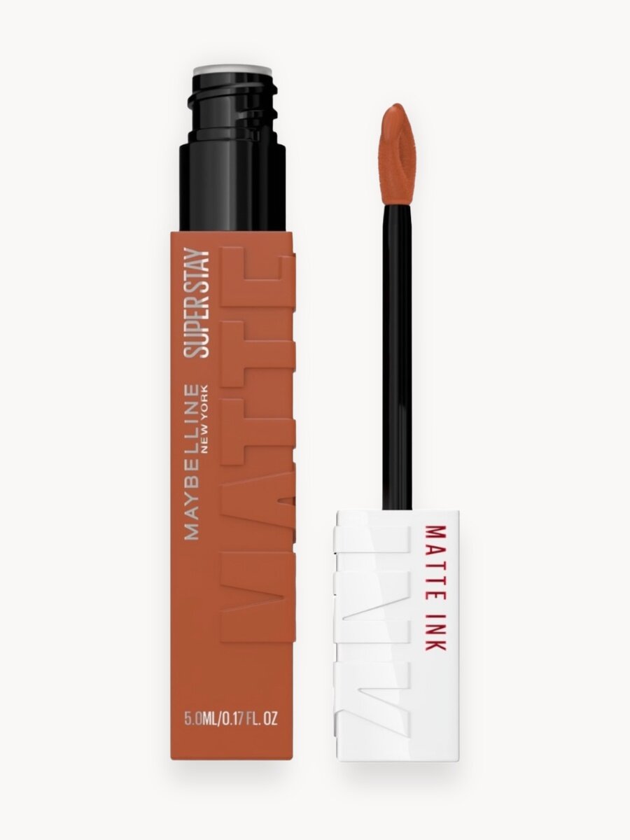 Maybelline New York Помада для губ Super Stay Matte Ink, тон 70 Amazonian, суперстойкая матовая