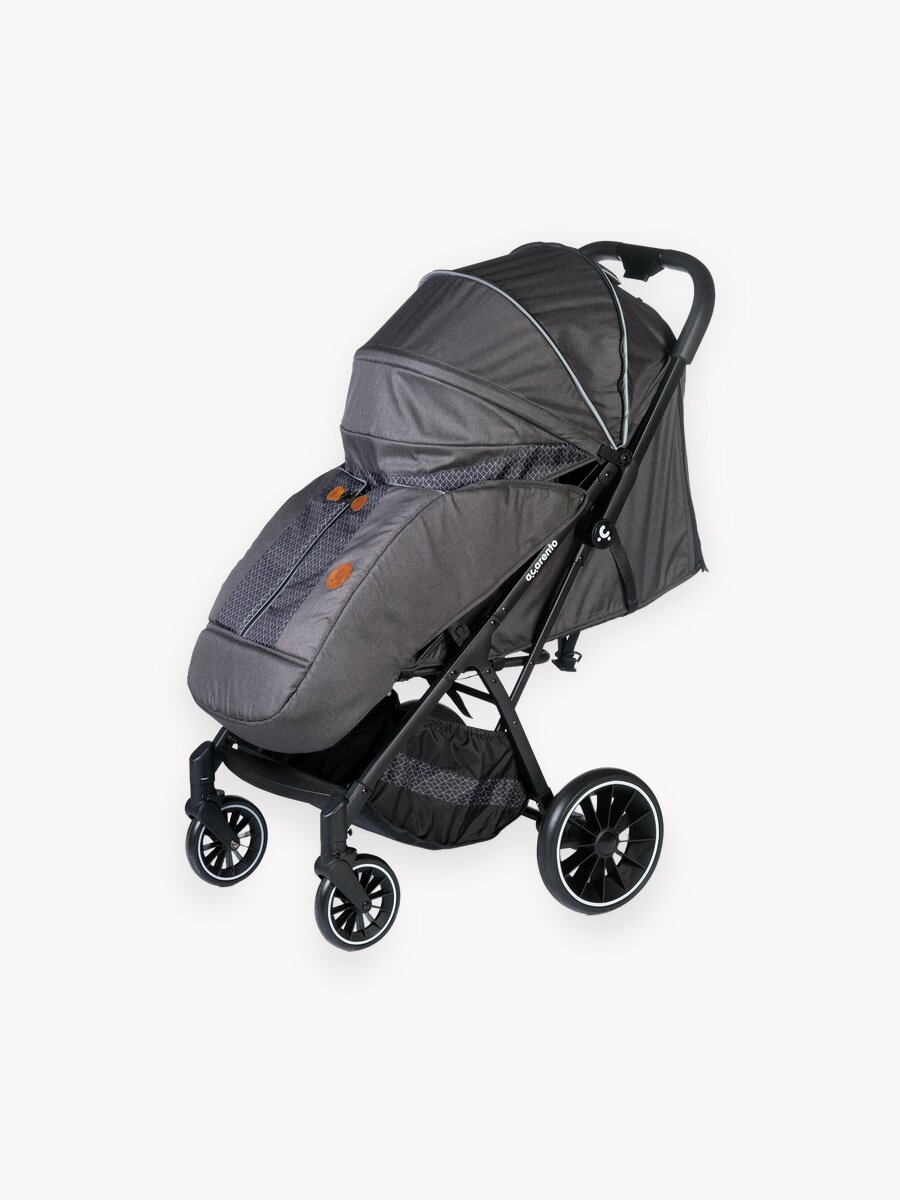 Прогулочная коляска с системой автоскладывания Acarento Antero, цвет черный