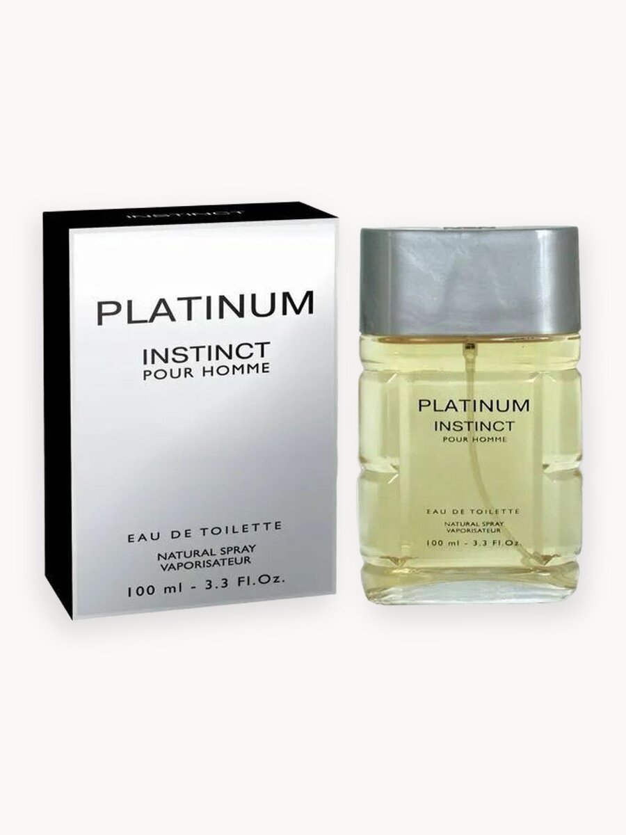 Туалетная вода Delta Parfum Instinct Platinum 100 мл