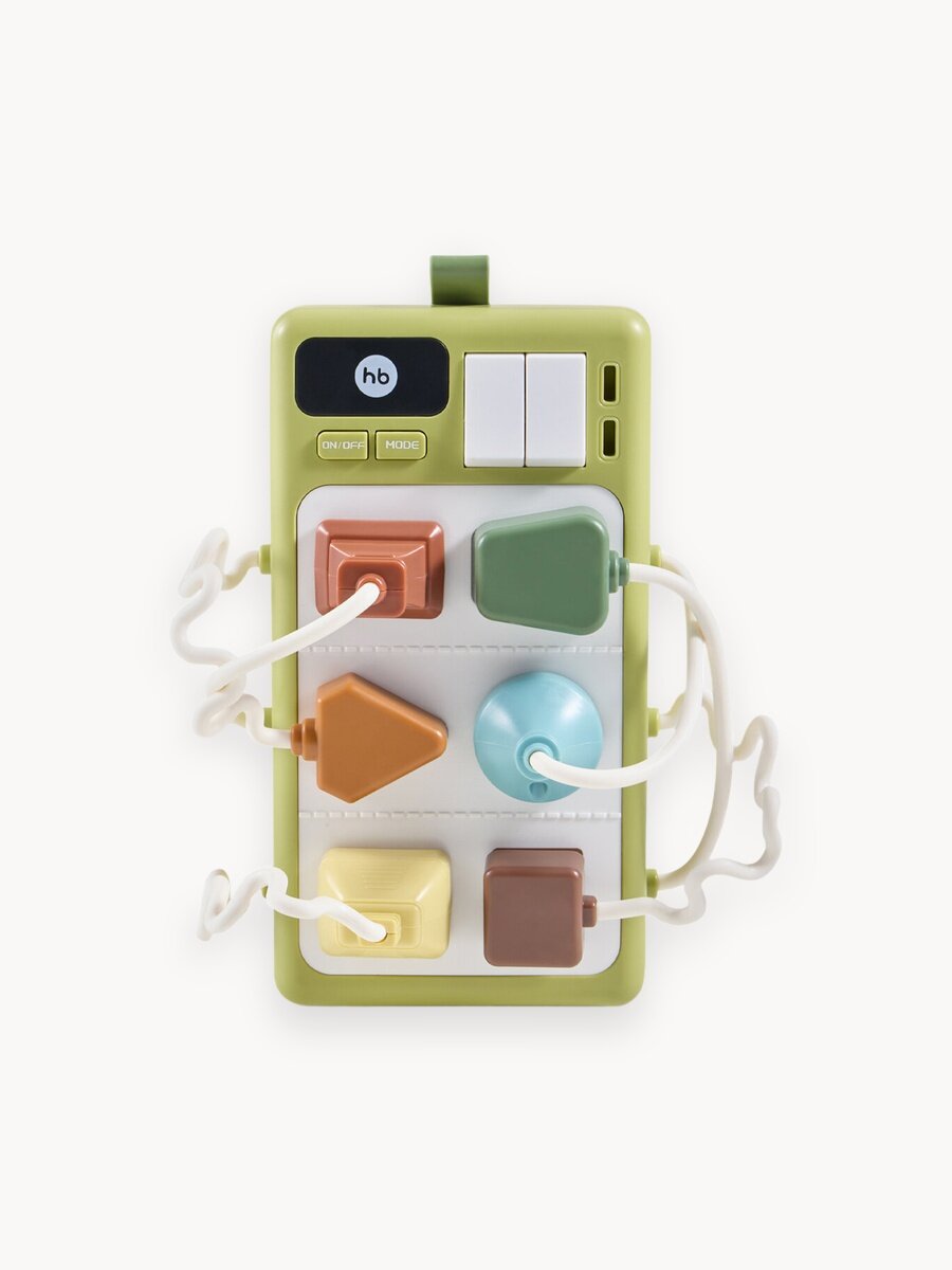 332002, Бизиборд развивающий для малышей SOCKETS, развивающая игрушка для новорожденных, интерактивная игрушка для детей