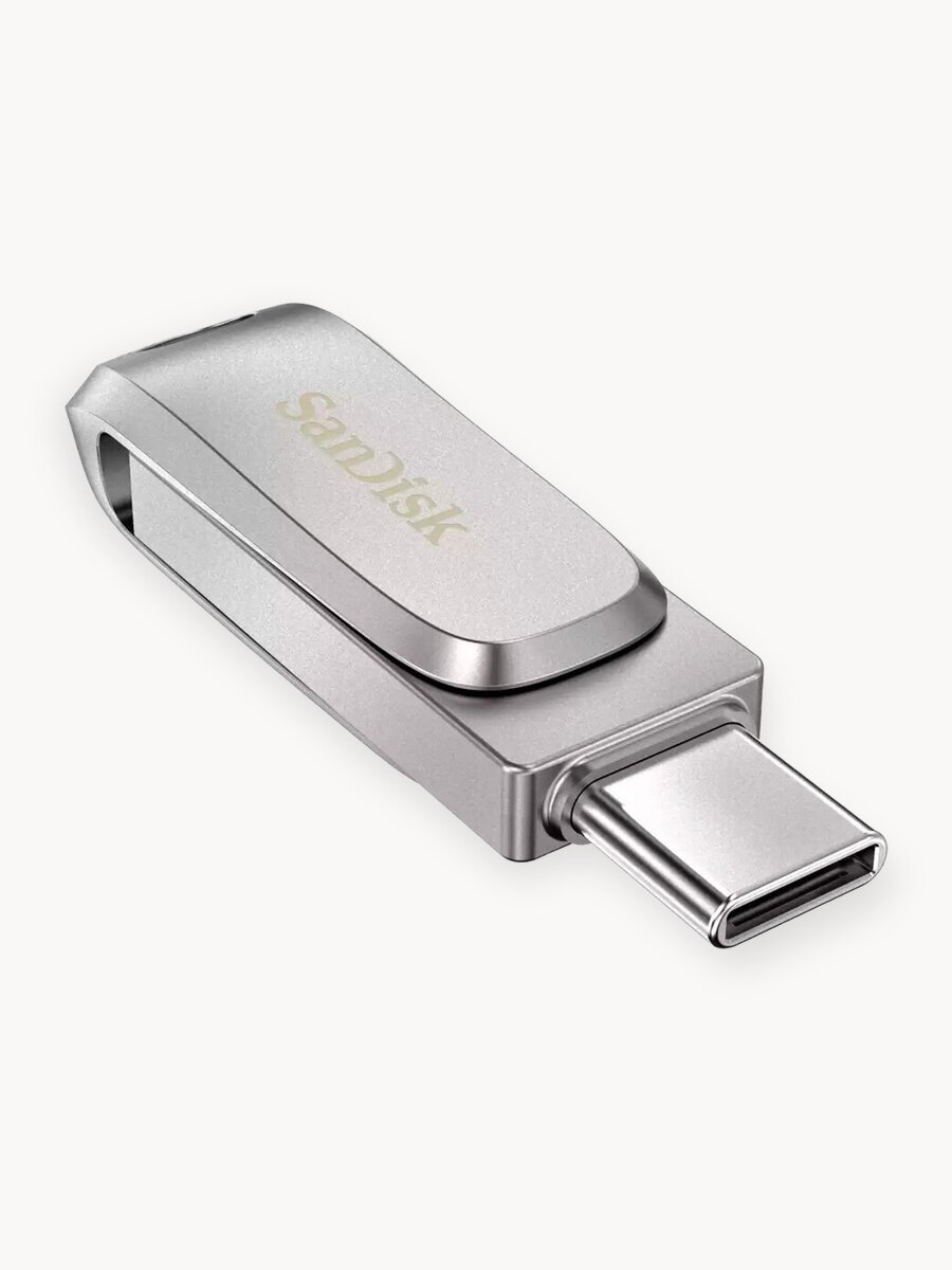 Накопитель SanDisk USB3.1 1TB Ultra Dual Drive Luxe, USB-A + USB-C
