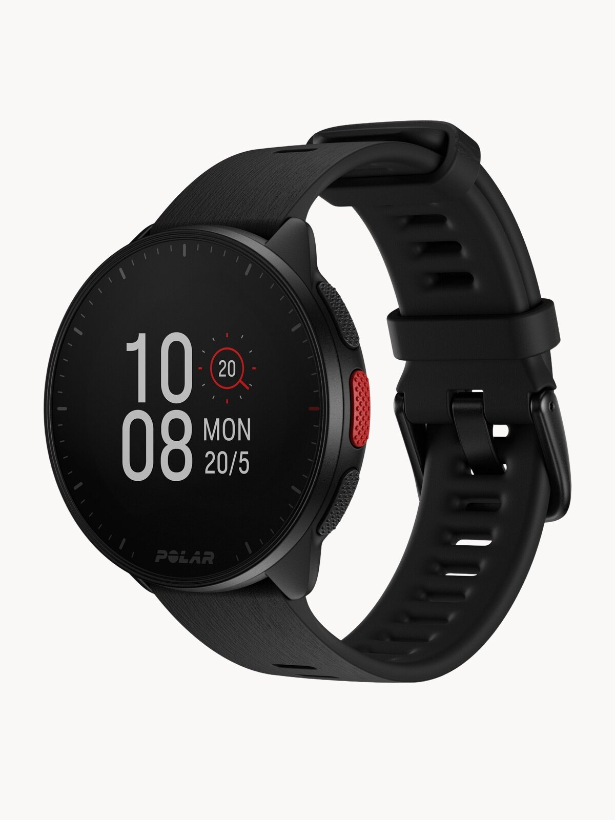 Смарт-часы Polar Pacer, 45mm, Night Black