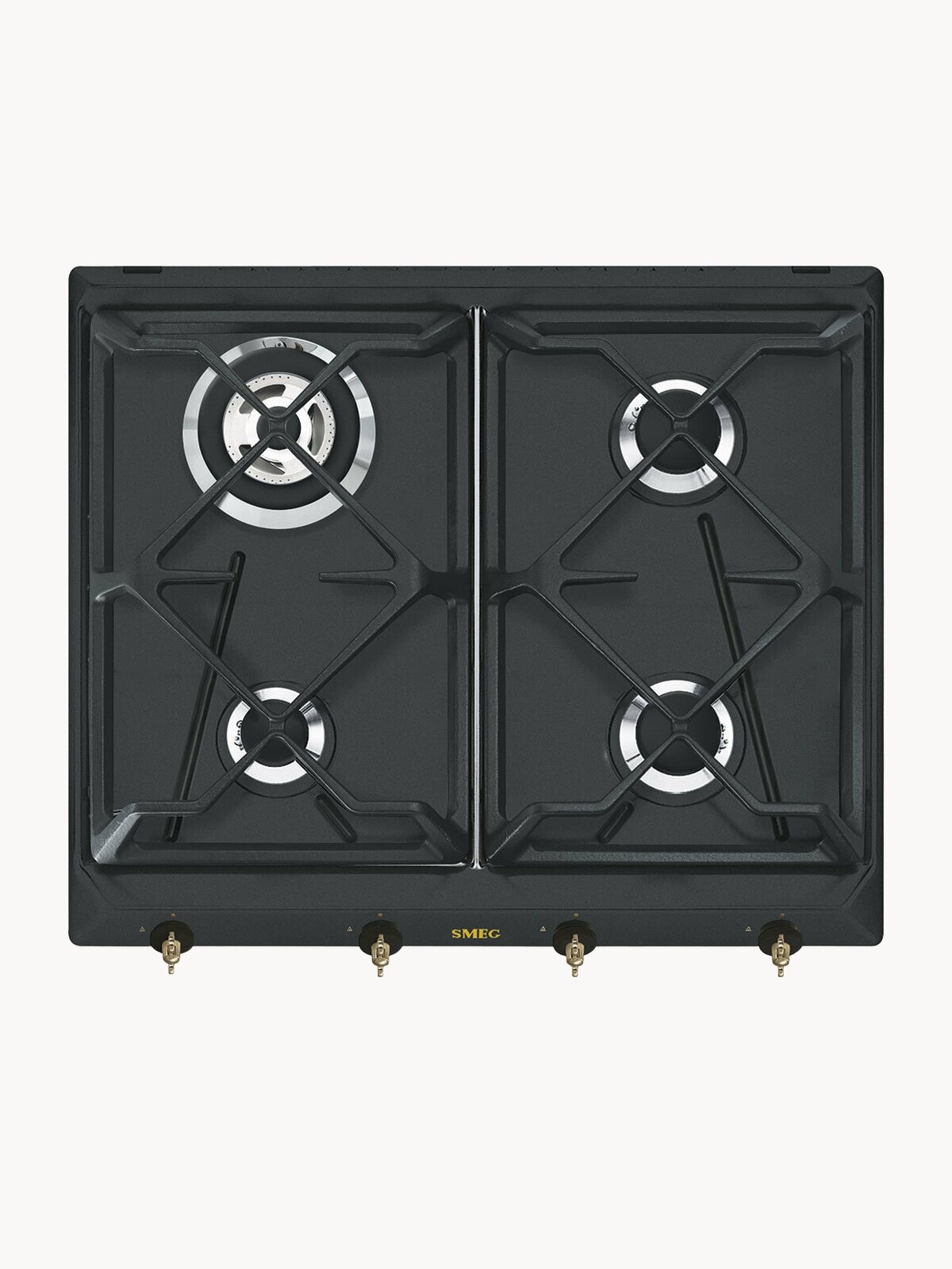 Встраиваемая газовая панель SMEG SRV864AOGH, официальная гарантия