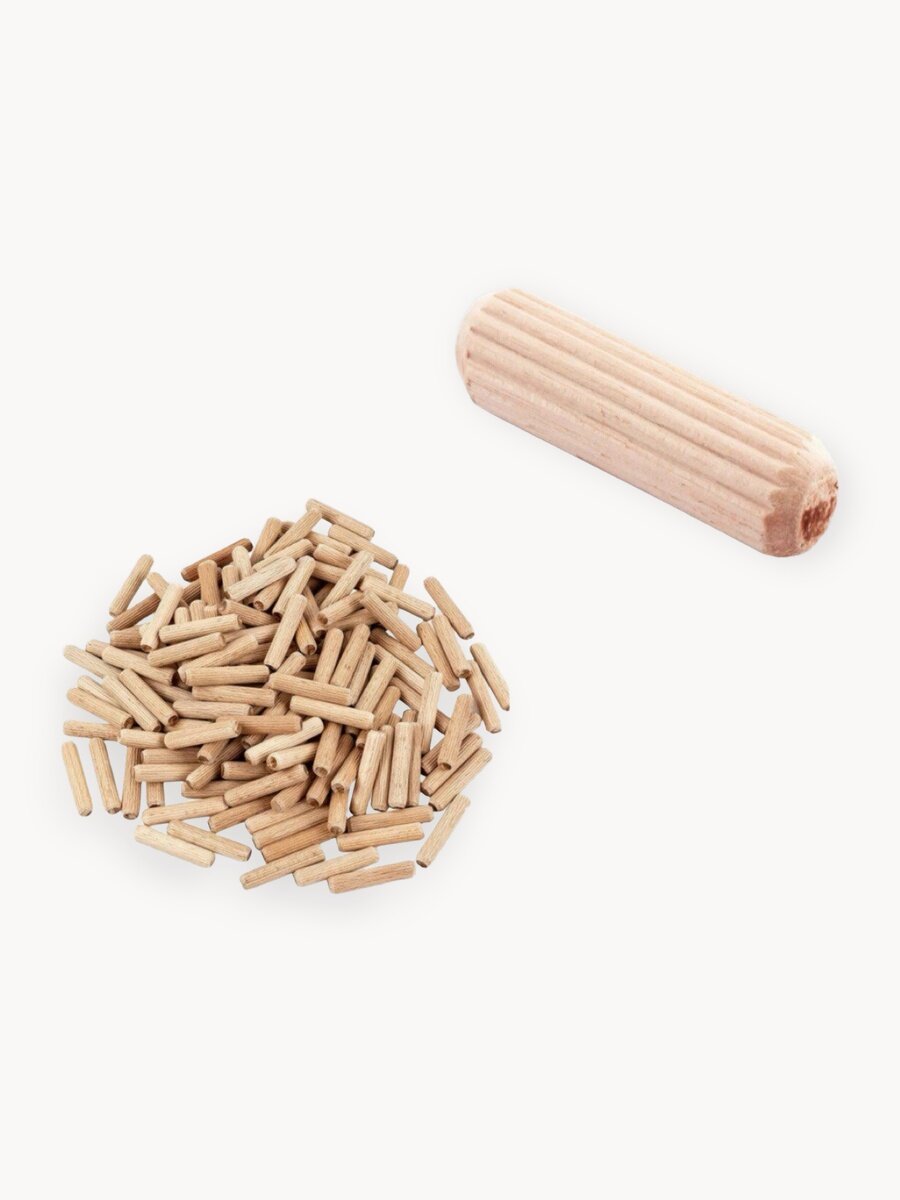 Шкант мебельный деревянный, 8х30мм, комплект 50шт.