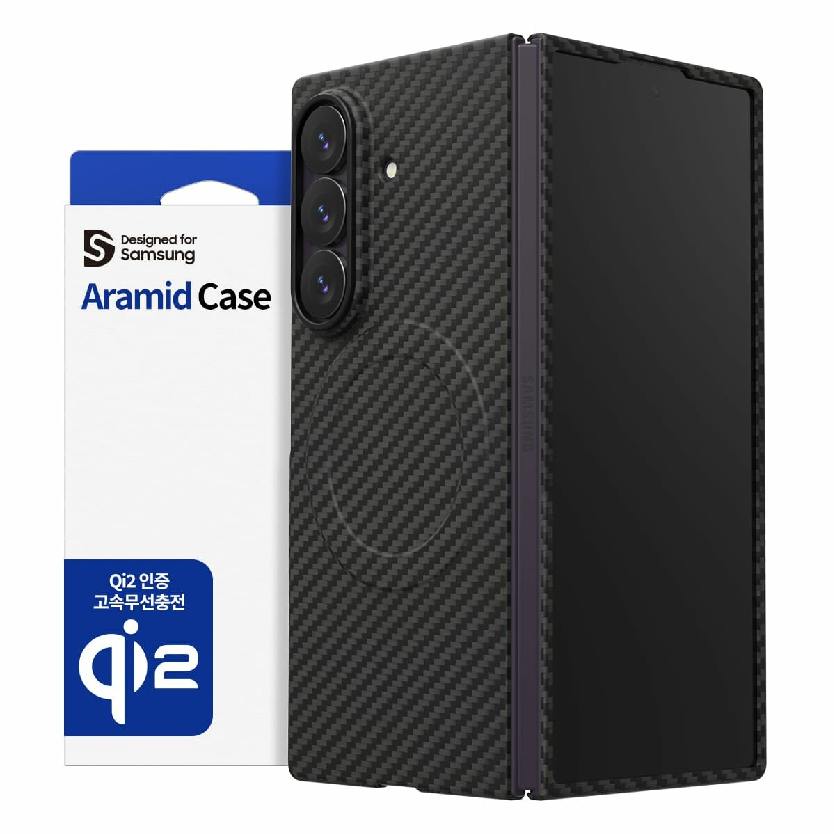 Чехол карбоновый Araree Aramee M Case for Samsung Galaxy Z Fold 8 Ultra