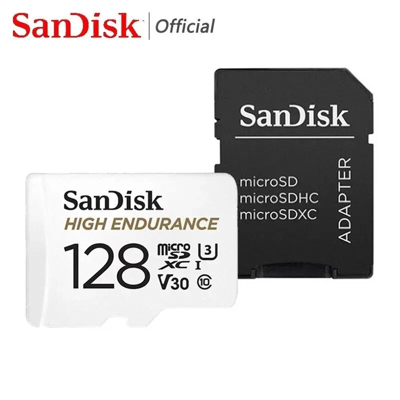SanDisk High Endurance Video microSD карта памяти 32/64/128/256 ГБ 128 ГБ