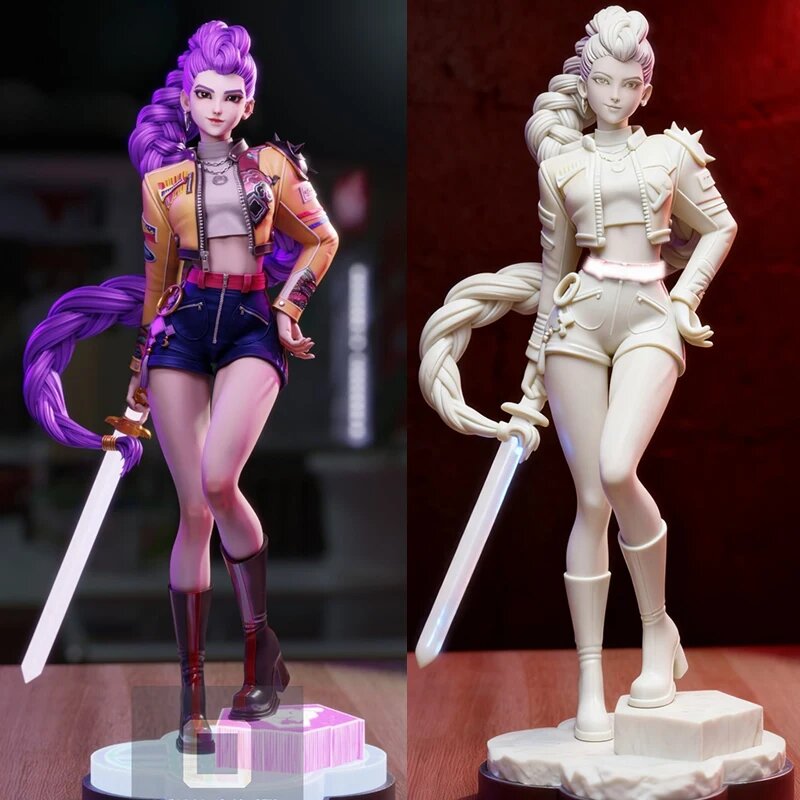 Bandai 24 см 3D модель персонажа Руми для сборки и покраски