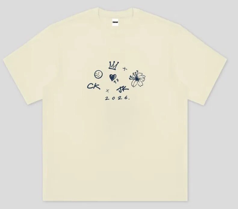 Футболка из хлопка JK Print XXL, C