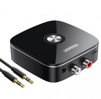 Bluetooth 5.3 приемник звука Ugreen CM123 30445 mini-jack 3.5 мм