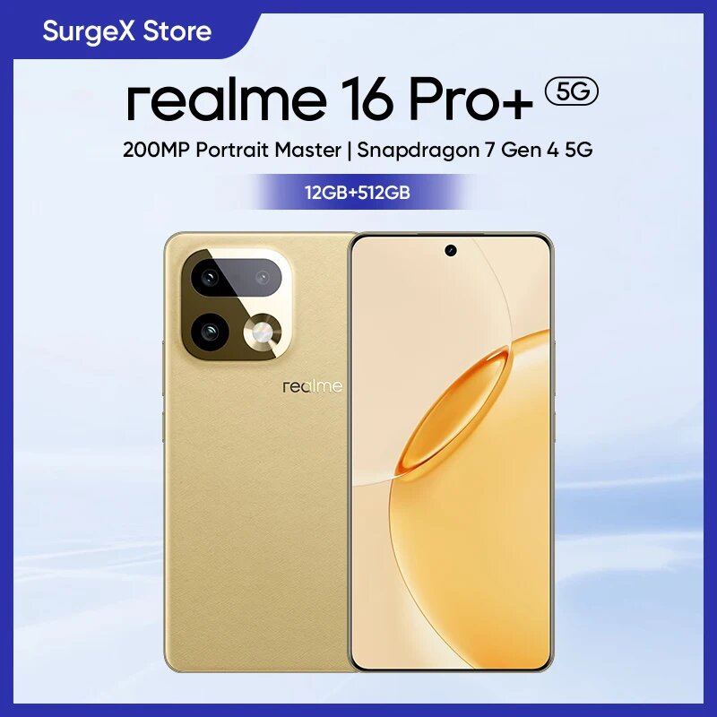 Смартфон Realme 16 Pro+ 5G, 12/512ГБ