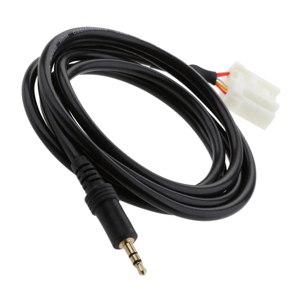 Аудиокабель 3.5 мм/RJ-45, разноцветный