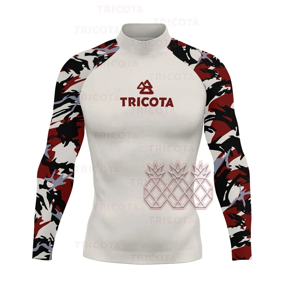 Мужская одежда для серфинга, футболки для плавания и дайвинга, плотные купальники с длинными рукавами, рашгард, одежда с защитой от ультрафиолета, пляжный поплавок, топы S, XCLTRIC1414