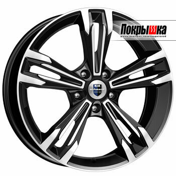 Диски литые K&K Каррера (алмаз черный)(КС655) 7.0х18/5х112 D66.6 ET35.0