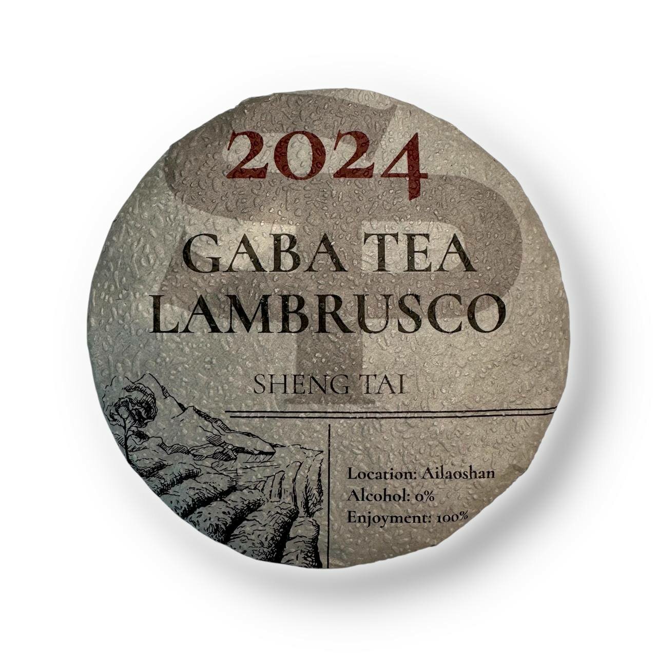 Чай Габа Улун Ламбруско, блин 100гр