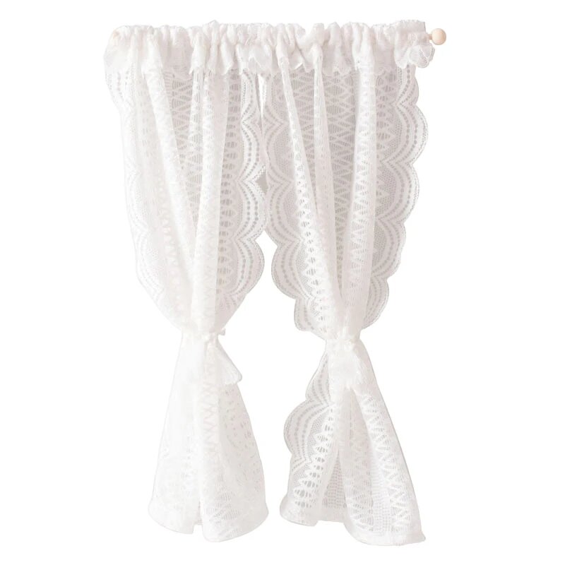 1 шт. 1/12 кукольный домик, миниатюрная кружевная занавеска, кукла, домашняя мебель для спальни, декор, игрушка, кукольный дом, аксессуары, микросцена, реквизит для фотосессии