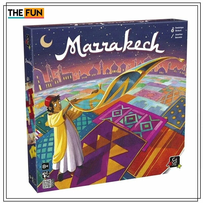 Настольная карточная игра Настольная Marrakech Игра (Карточная) Новая версия игры