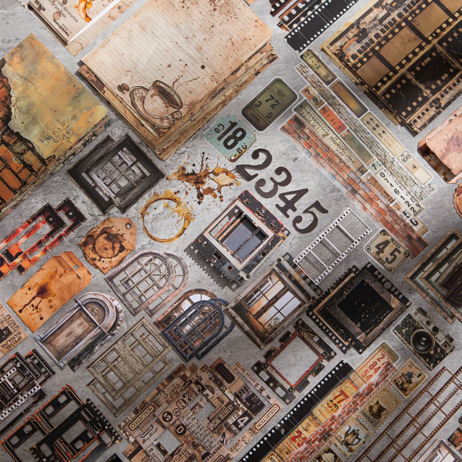 Бумага для скрапбукинга, mr. paper, 90 листов/сумка, ретро тематика, декор чехла для телефона, блокнот, фотоальбом