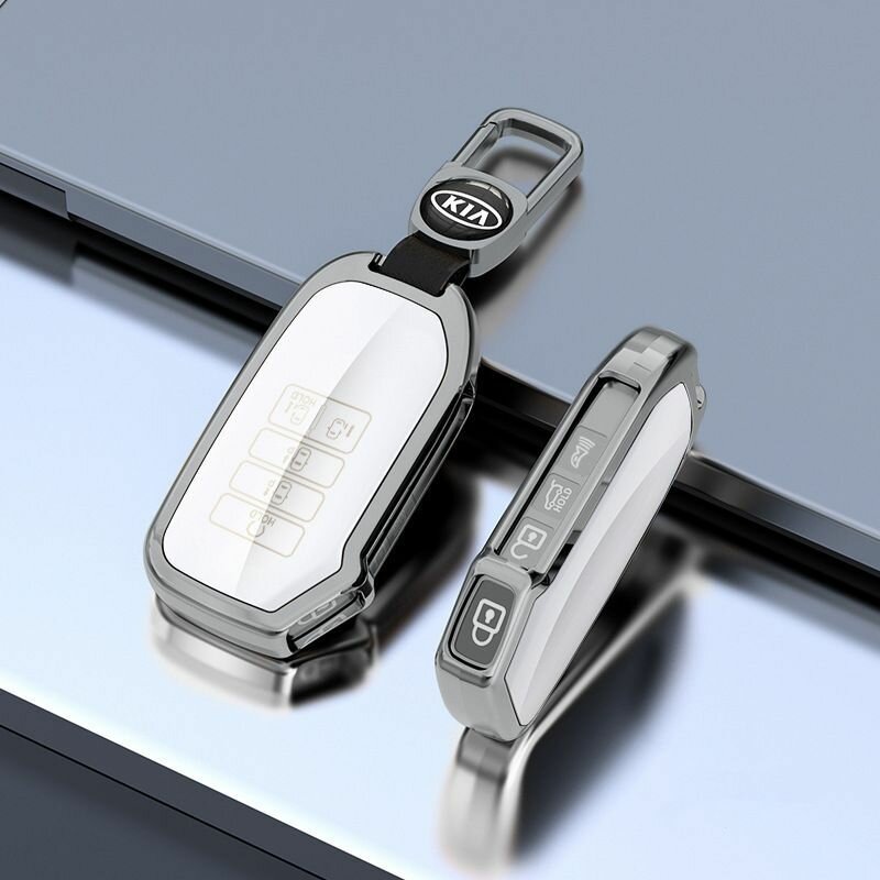 Чехол для ключей от машины с 9 кнопками для Kia K2 KX Rio Sorento K4 Cerato Forte Picanto Stonic Carnival Niro Morning Verna Sportage