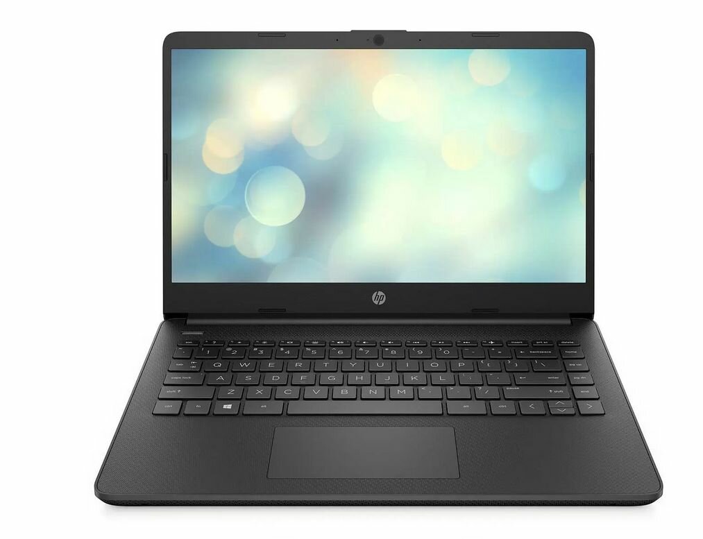 14" Ноутбук HP Laptop 14S-FQ0008UR (28R17EA) черный - 1366x768, TN, AMD 3000 Series 3020e, ядра: 2 x 1,2 ГГц, 4 ГБ, SSD 128 ГБ, AMD Radeon 64, Windows 10 Home