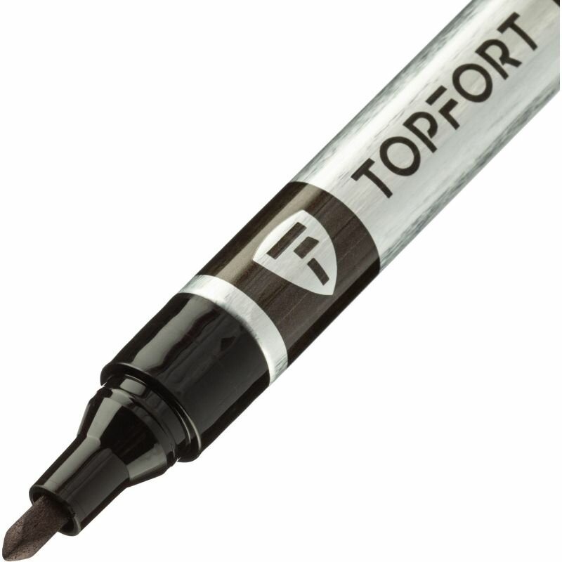 Маркер для металла TOPFORT MetalPro 1-3 мм черный