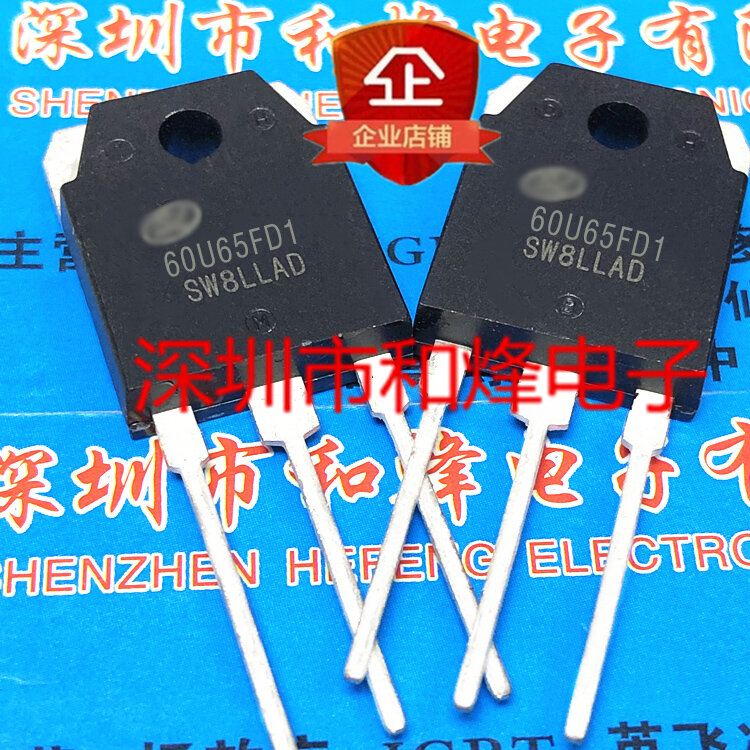 10шт./лот 60U65FD1 60A 650V TO-3P