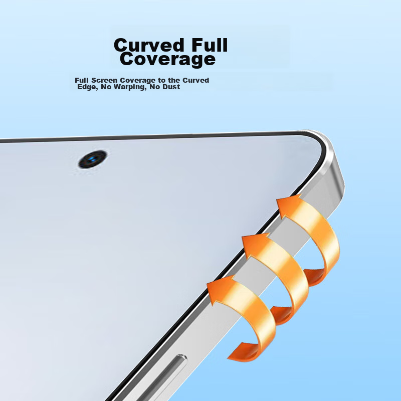 Langke [Premium Dust-Free Chamber] Screen Protector for Honor Magic6, Magic6 Microcrystalline Ceramic Film, Curved Coverage, Ultra-Clear Full Adhesive Soft Film, Anti-Fingerprint, Quick Application, 2 Pieces