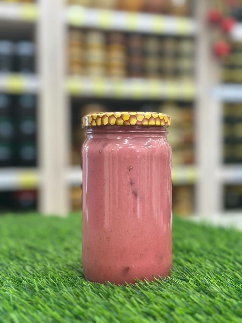 Мёд молоко с малиной, 350 мл