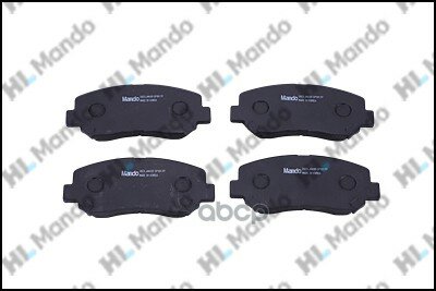 Колодки тормозные передние MAZDA CX-5 11- (TRW GDB3562) MPA16 Mando арт. MPA16