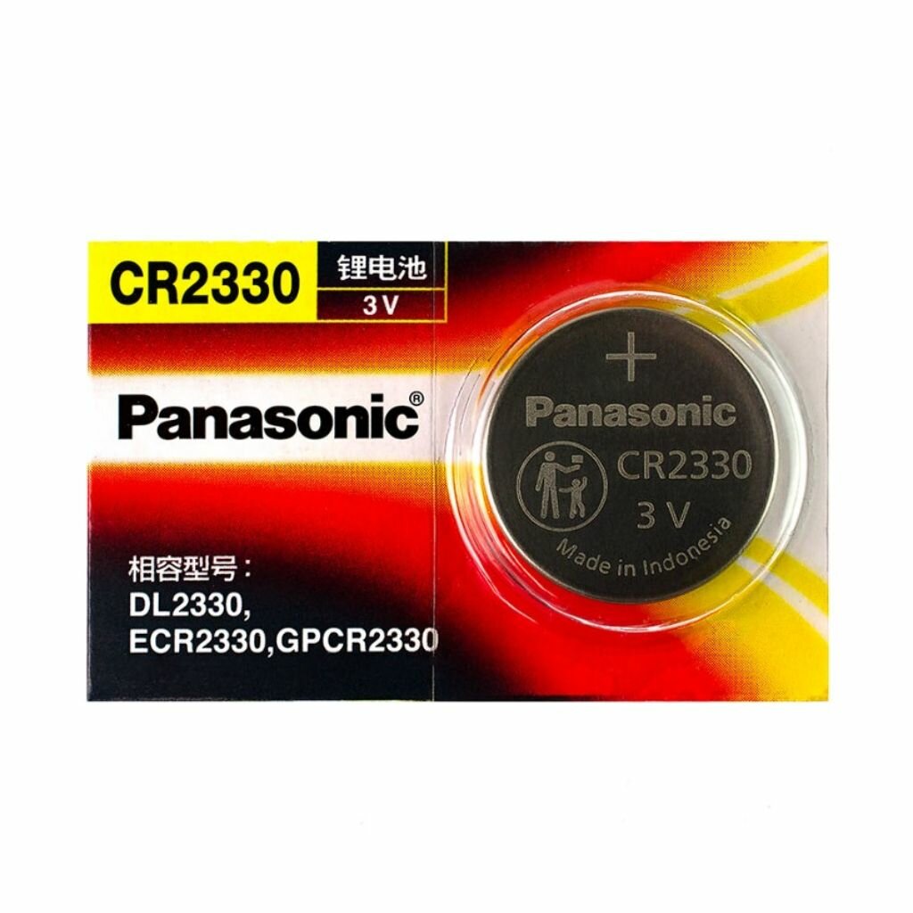 Батарейка литиевая PANASONIC CR2330 PK1