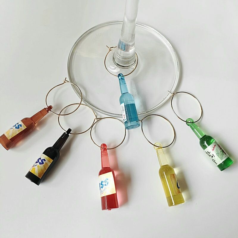 Маркеры для бокалов (набор 6 шт)