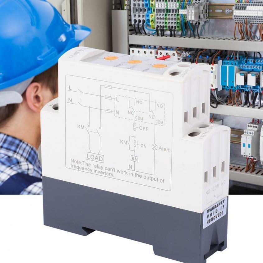 SVR-220W Регулируемое устройство защиты от перенапряжения и пониженного напряжения, однофазное силовое реле 220 В переменного тока, устройство защиты от перенапряжения, устройство защиты от пониженного напряжения