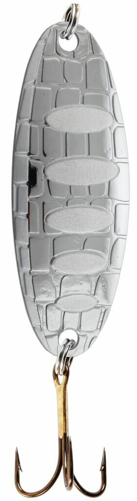 Блесна на щуку тейл-спиннер Lucky John BASARA TAIL SPIN 24.0г 001 в блистере набор приманок для ловли среднего окуня, судака и жереха , снасти рыболовные для зимней и летней рыбалки