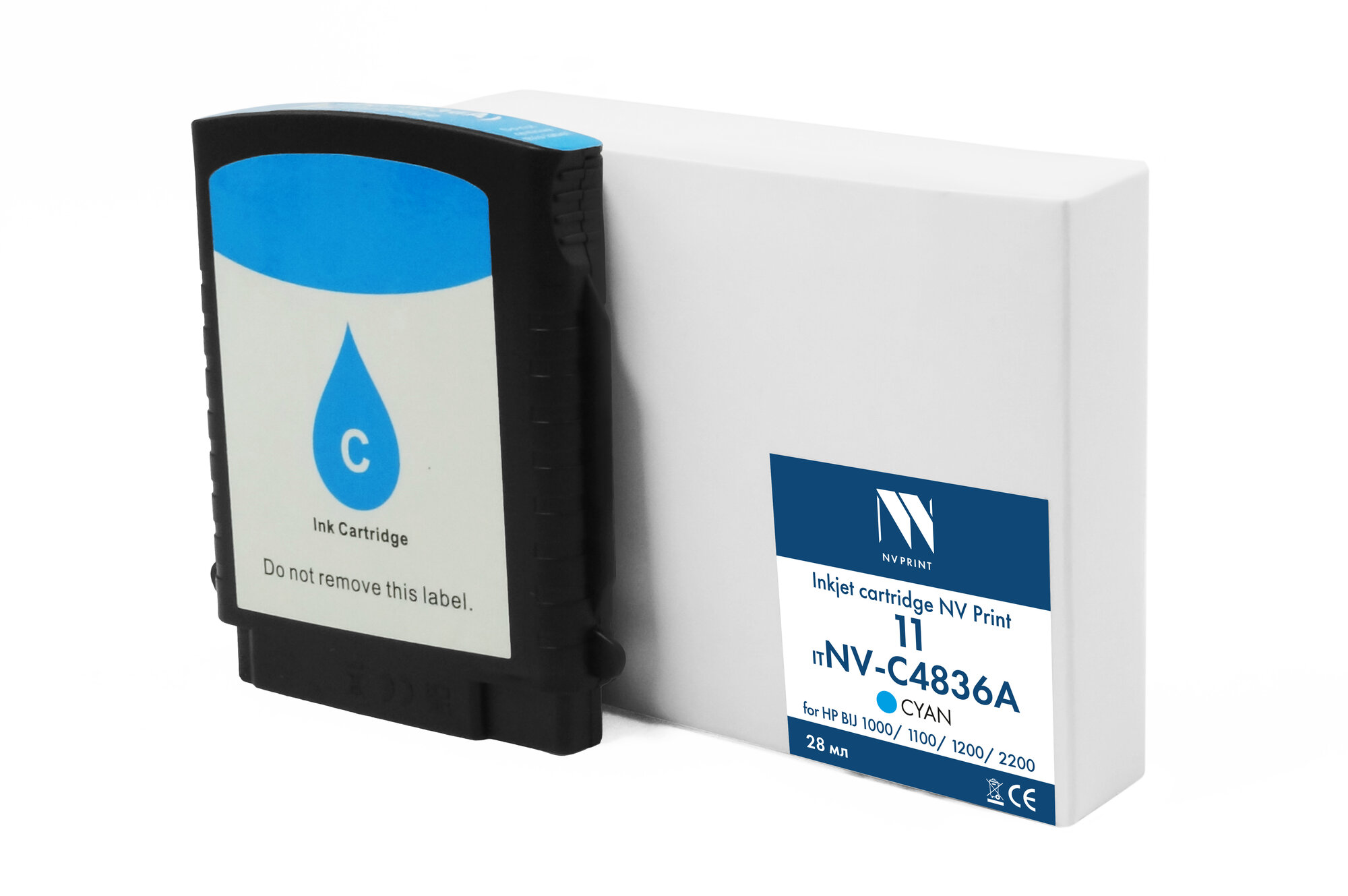 Струйный картридж NV PRINT 11 Cyan для HP