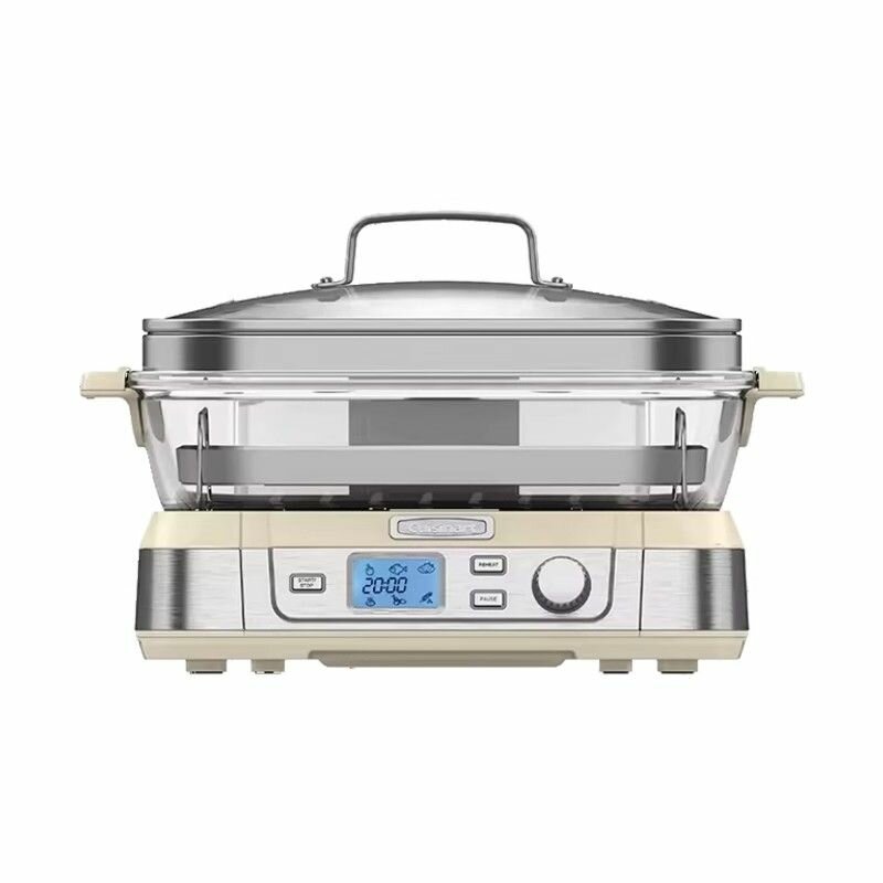 Электрическая пароварка из стекла CUISINART для рыбы, мяса, зерна и риса, приготовление супа на пару, без бисфенола А