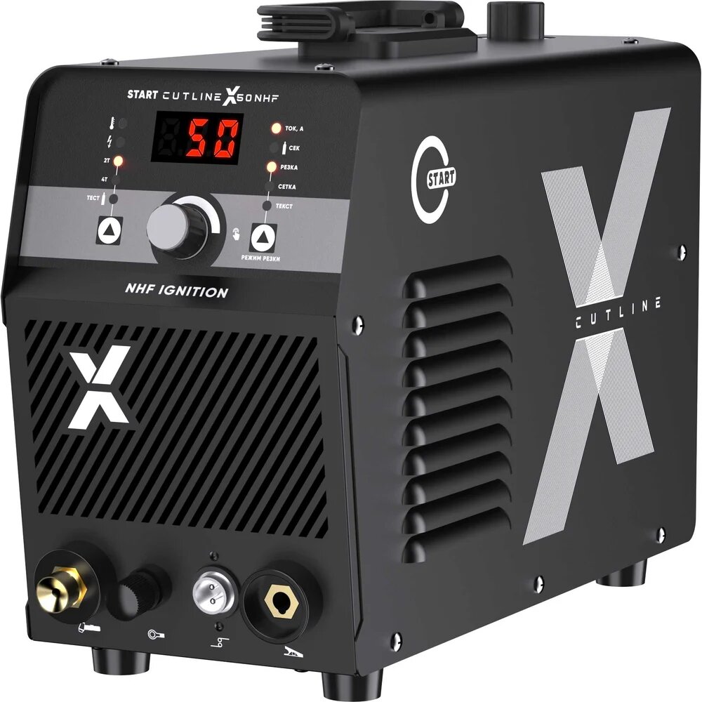 Установка воздушно-плазменной резки Start CutLine X50 NHF 5ST55, Плазмообразующий поток – он же режущий