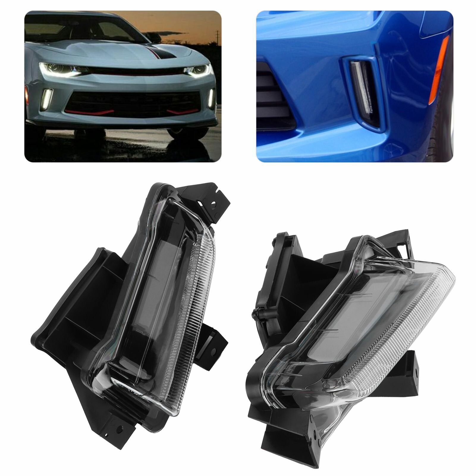 Комплект светодиодных дневных ходовых огней DRL для Chevrolet Camaro ZL1 RS 1LT 2016-2018