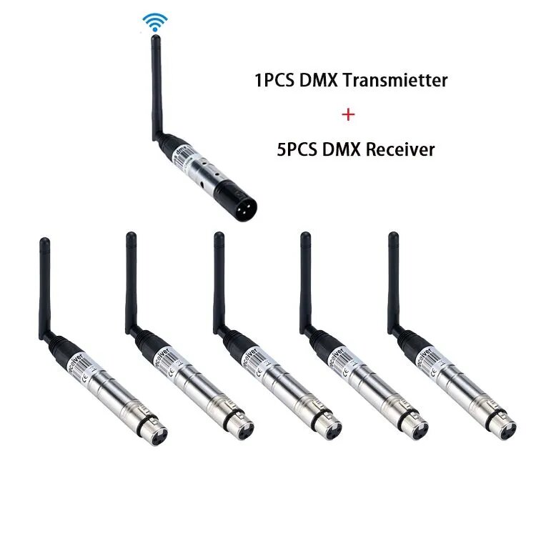 Приемник DMX512, 5 шт, и передатчик DMX512, 1 шт, для лазерной компьютерной лампы DJ