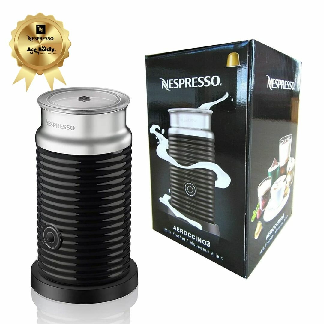 Вспениватели Молока Nespresso Aeroccino 3, черный