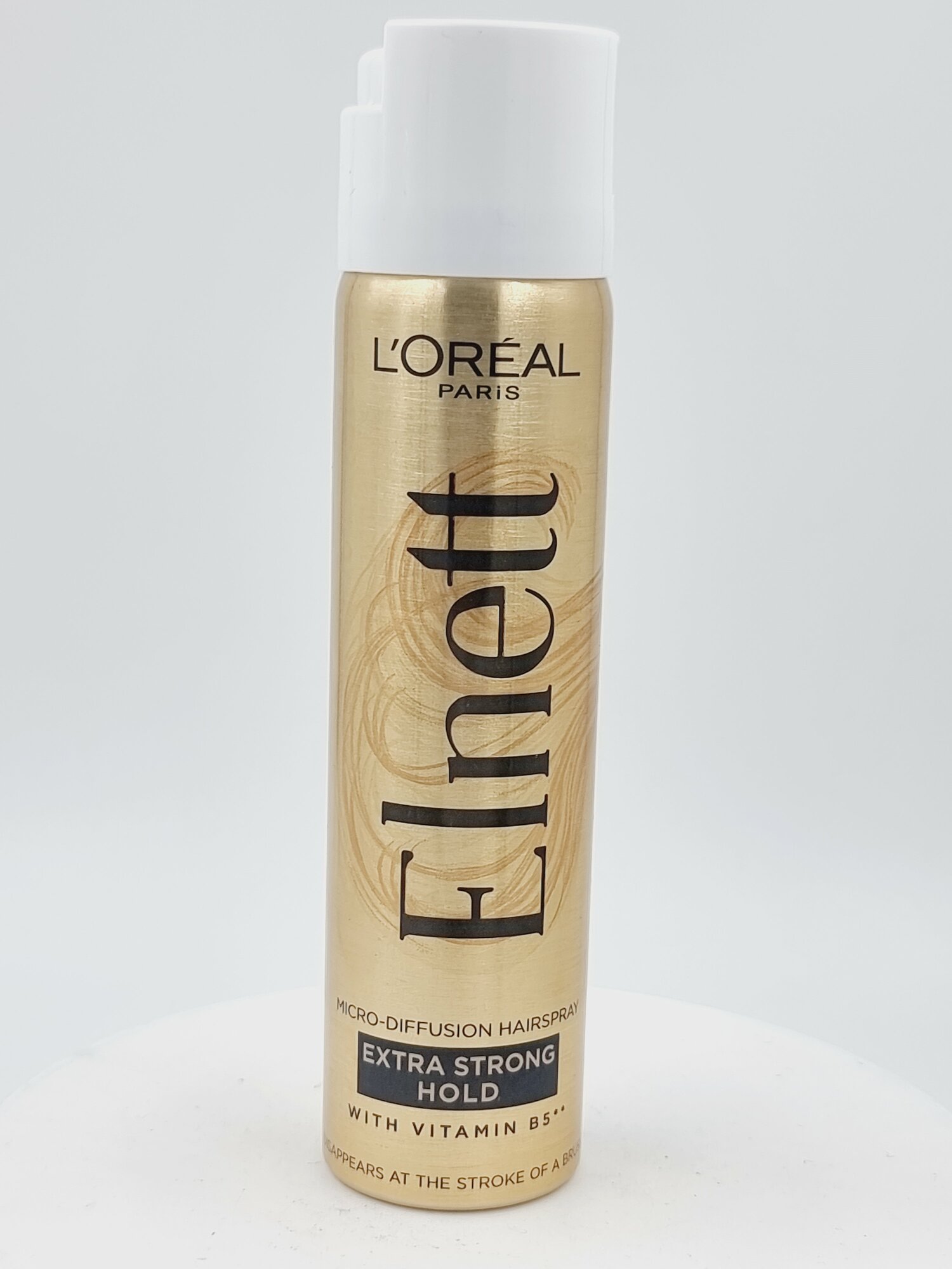 Лак для волос L’Oreal Elnett Extra Strong с витамином В5, особо сильная фиксация, 75 мл (Франция)