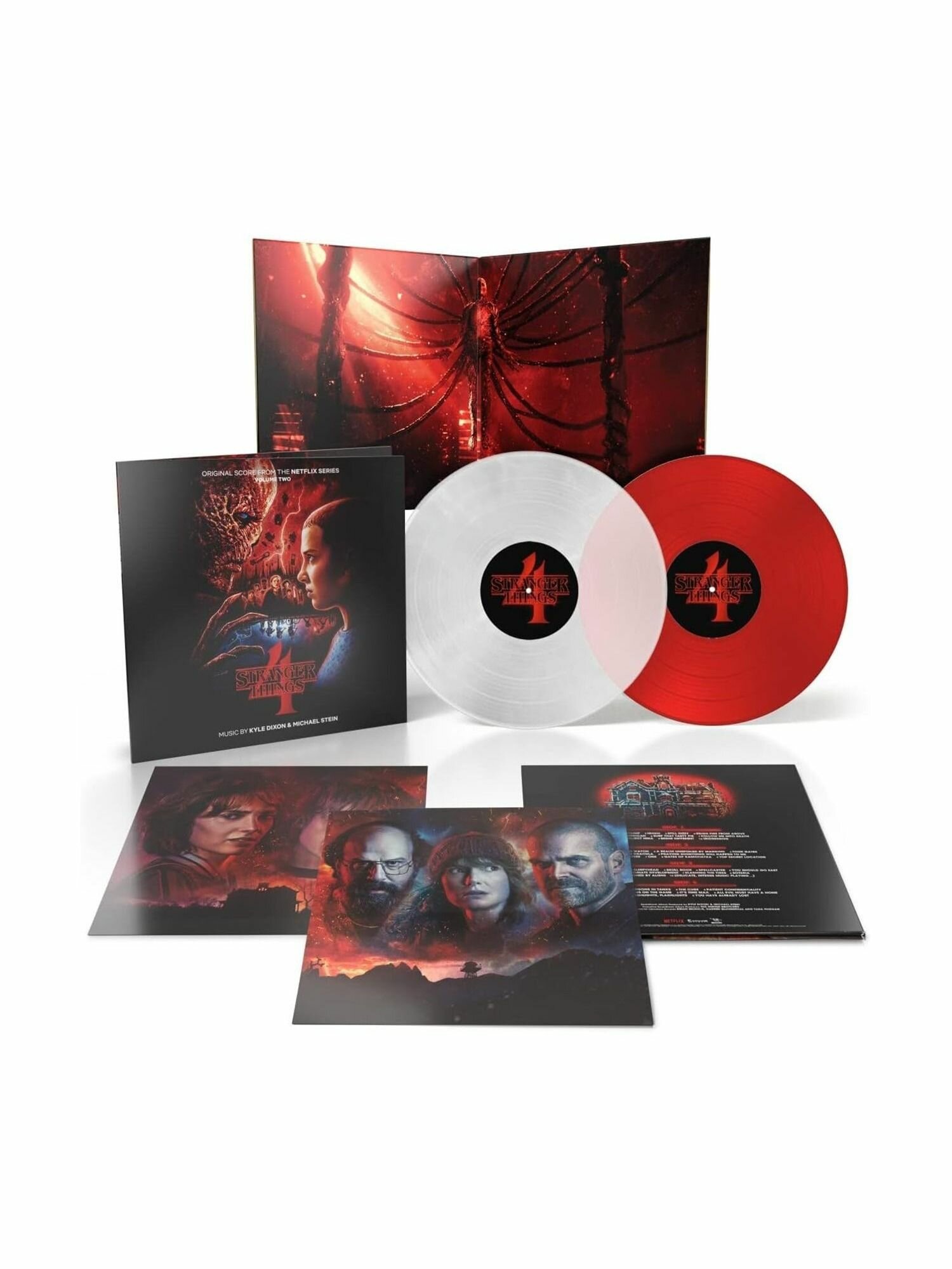 Виниловая пластинка Kyle Dixon & Michael Stein - Stranger Things 4 Vol 2 (Orig**al Score From The Netflix Series) Новый, NEW