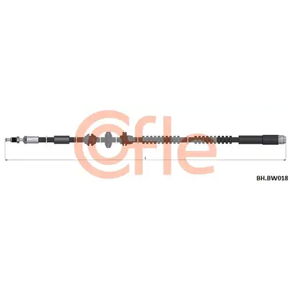 COFLE 92. BH. BW018 l=730\ BMW (БМВ) f01 / f01n / f02n / f02 / f06 / f07 / f10 / f11 / f12 / f13 08