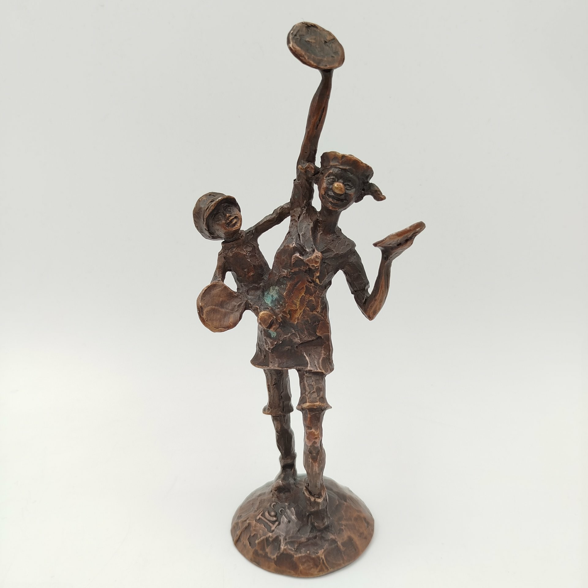 Статуэтка "Артисты цирка", Мастерская Da Vinci, бронза, литье, Нидерланды, 2010-2015 гг.